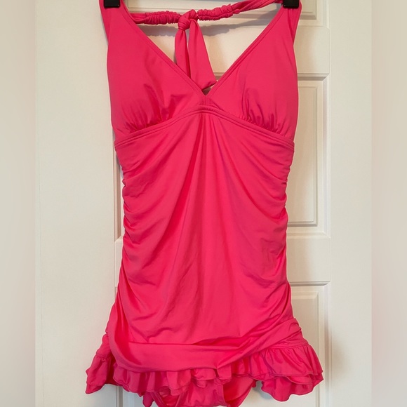 Coco Rave | Swim | Nwt Coco Rave Compression Pink Slimming One Piece ...